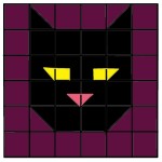 » Black Cat Mystery Grid Picture Lesson Plan of Happiness